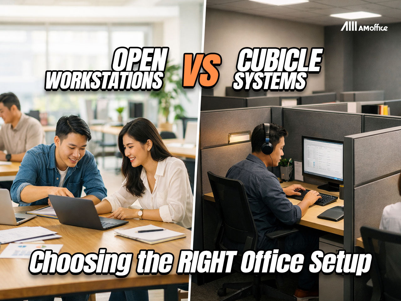 Open Workstations vs Cubicle Systems: Choosing the Right Office Setup ...