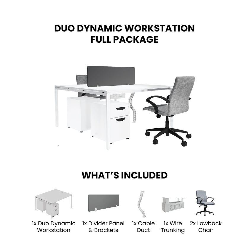 Duo Dynamic Workstation – AM Office